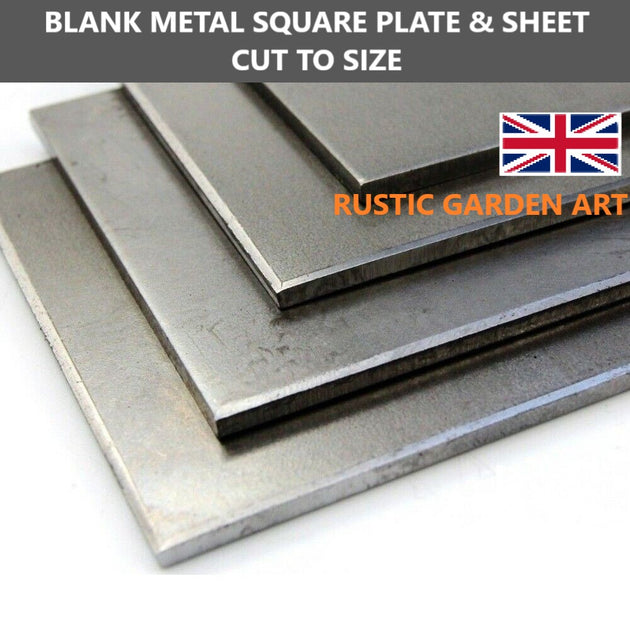 Flat Square Mild Steel Blank MetalSheet 50mm - 1000mm In Diameter 2mm ...